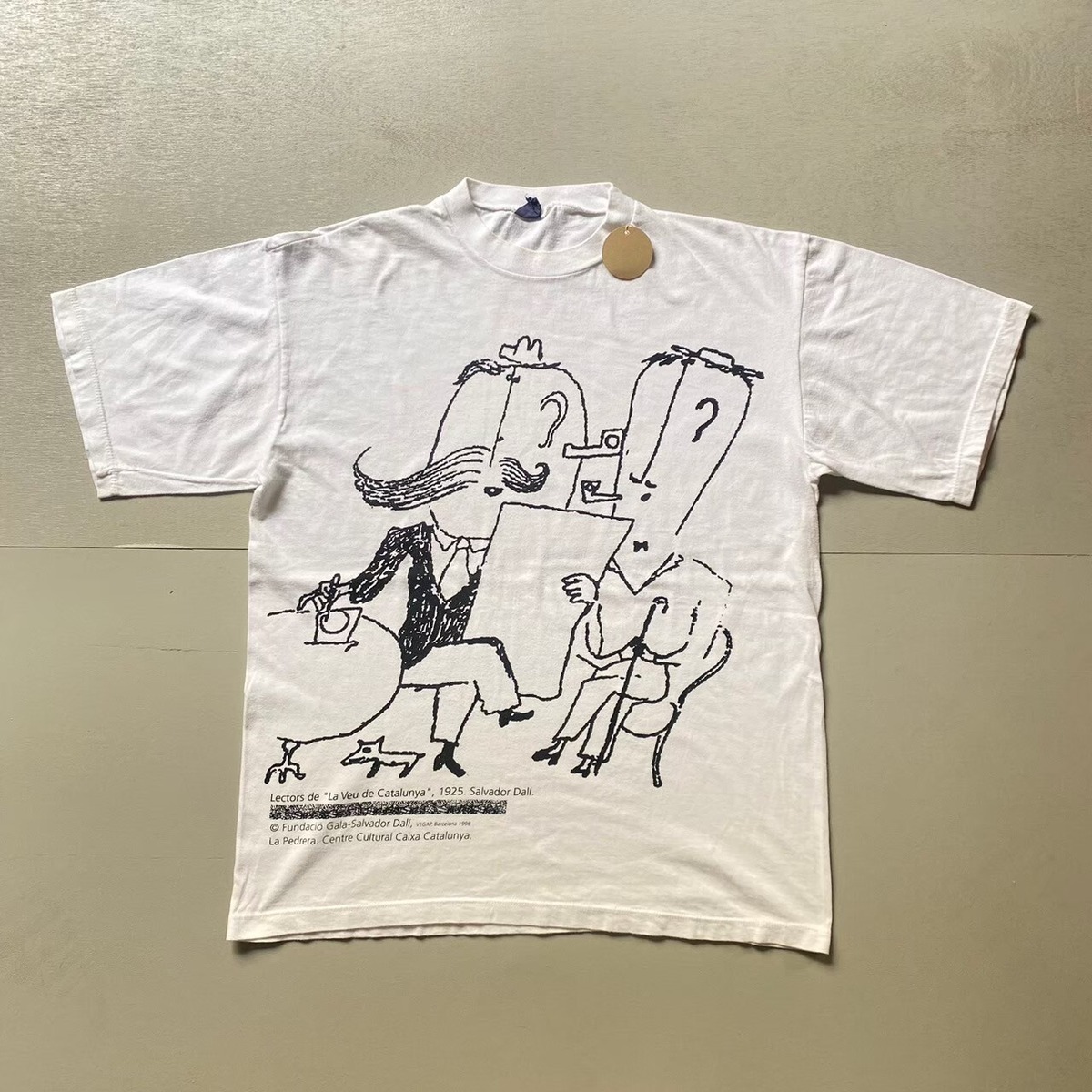 90's SPAIN製 lectors de "la veu de catalunya" 1925 salvador dali カタルーニャの ...