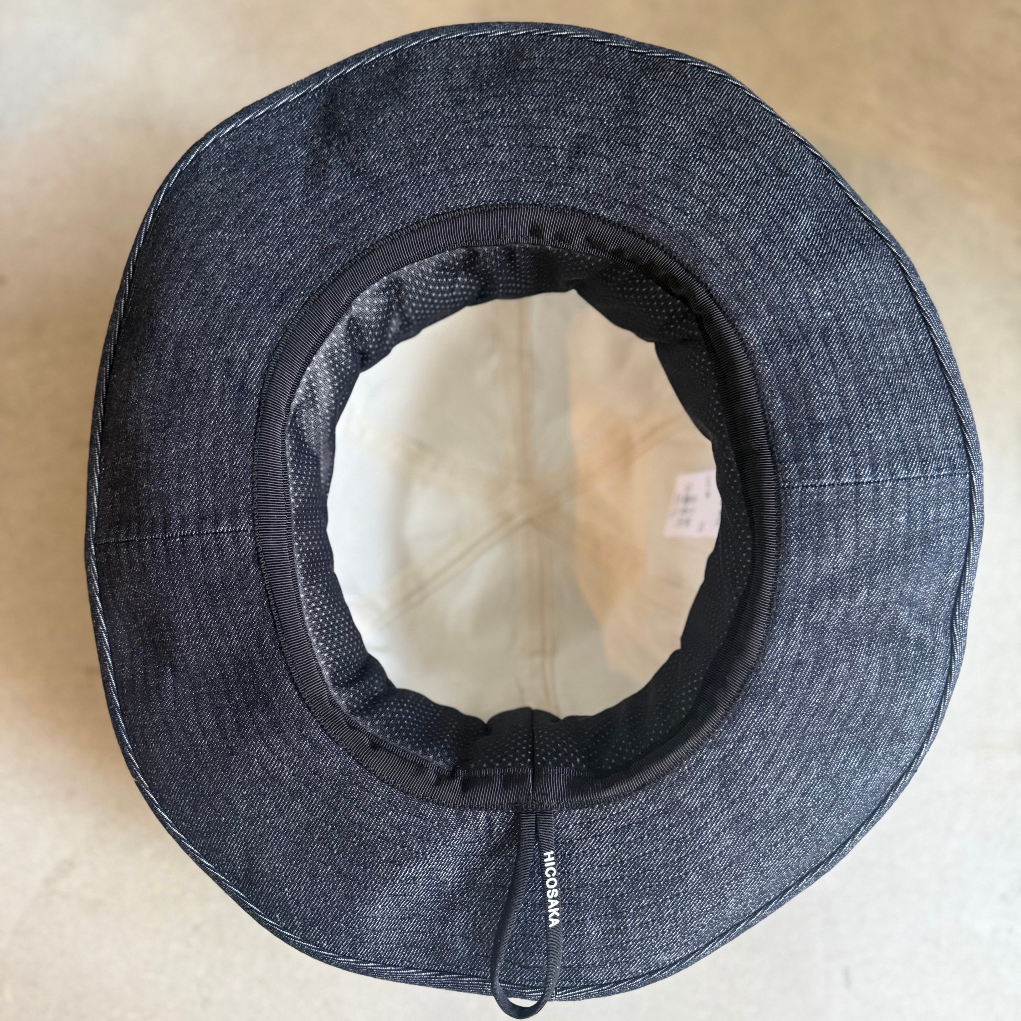 HICOSAKA「DENIM Mountain Hat」DENIM INDIGO | RED GOOD SPEED