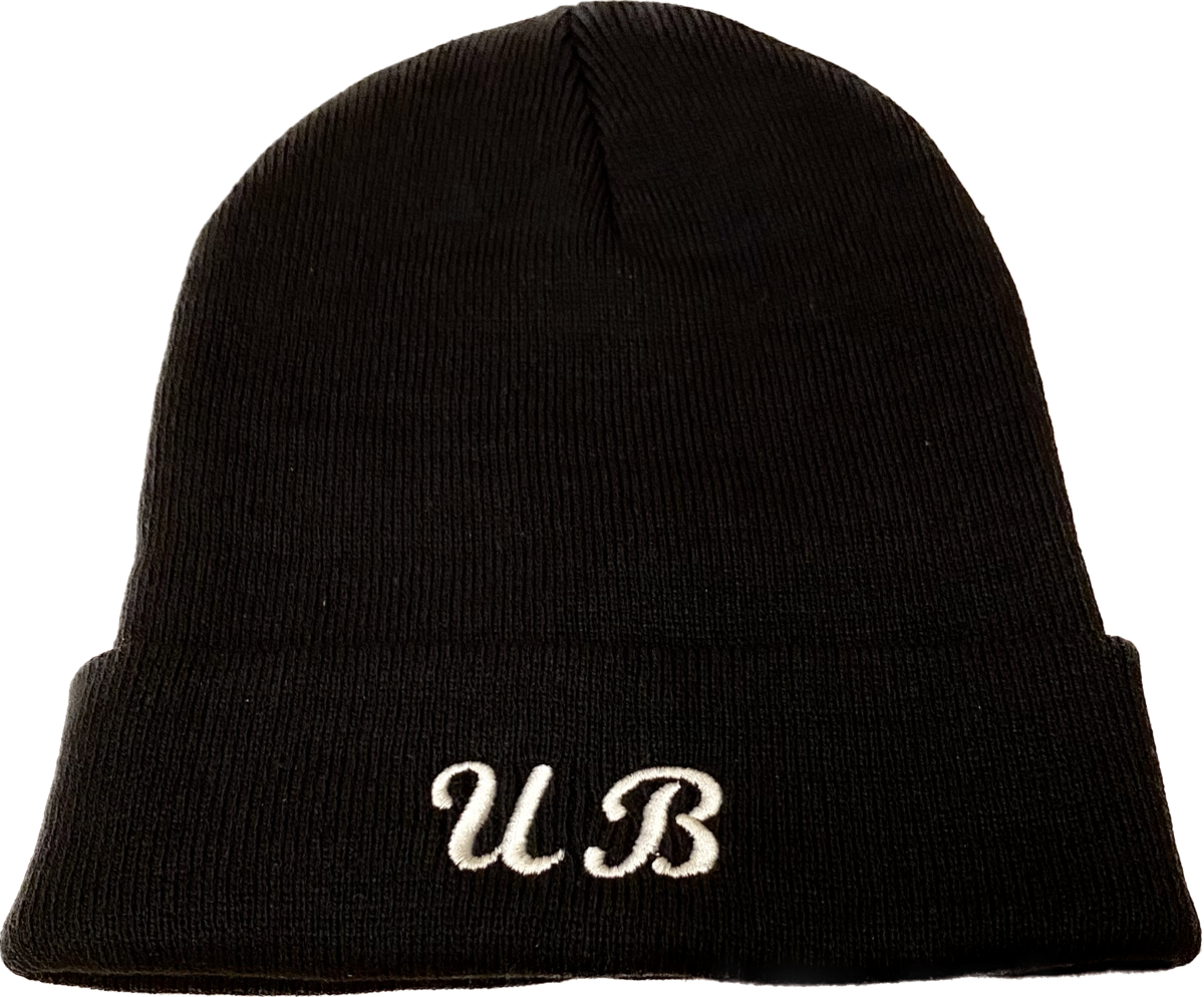 【ORIGINAL】Double Beanie / black × white | UEMURA BROTHERS APPAREL