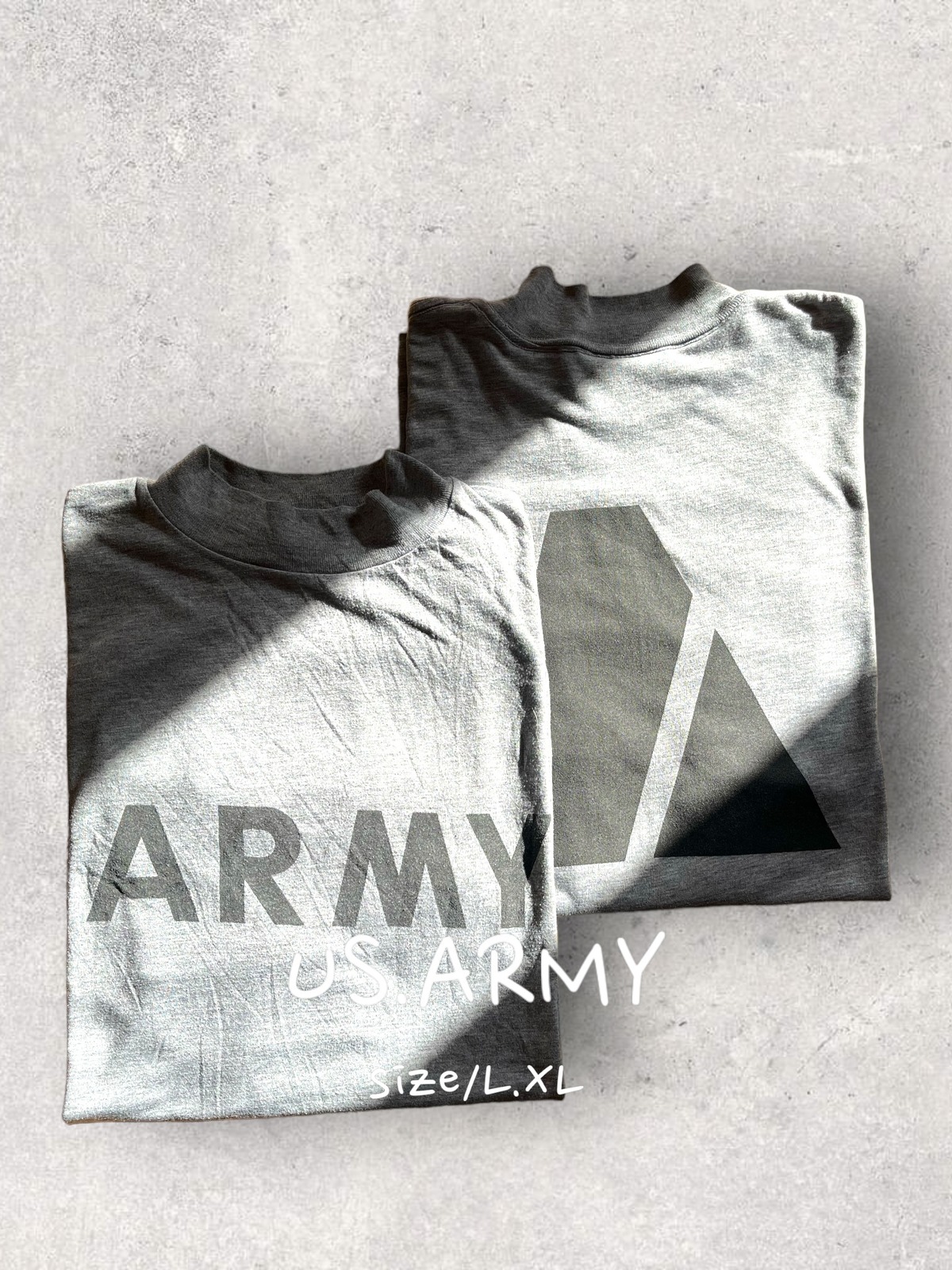 U.S.ARMY "IPFU training tee " size/L.XL | enclothing