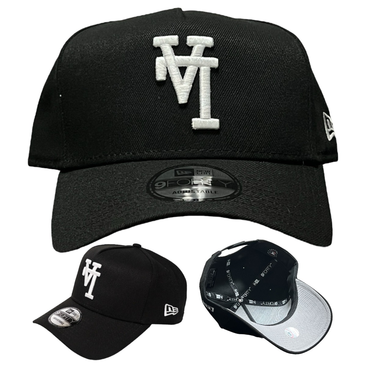 New Era 9FORTY Snapback Cap Los Angeles Dodgers "UPSIDE DOWN" Off White ...