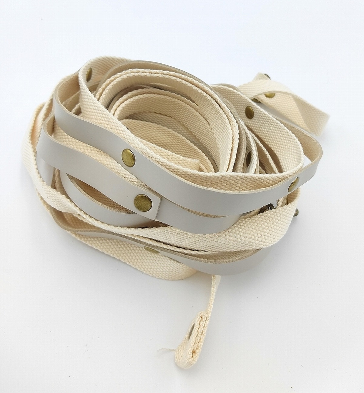 0319 デイジーチェーン レザー ホワイト | IF0WORK