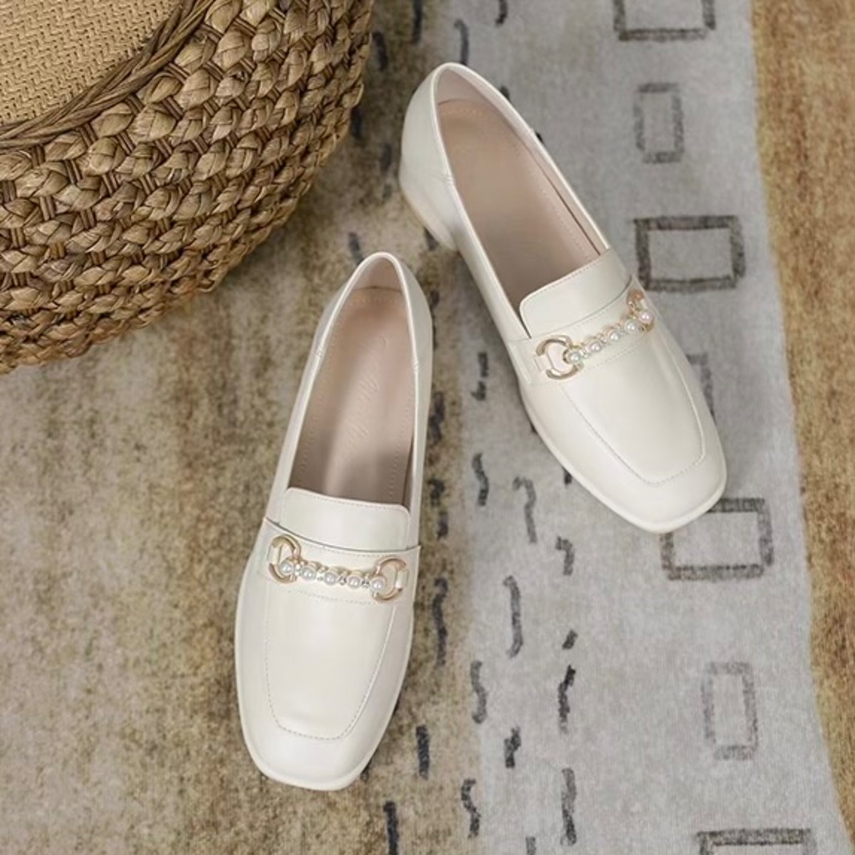 クラシックスクエアトゥローファー A00339 | SproutStyle