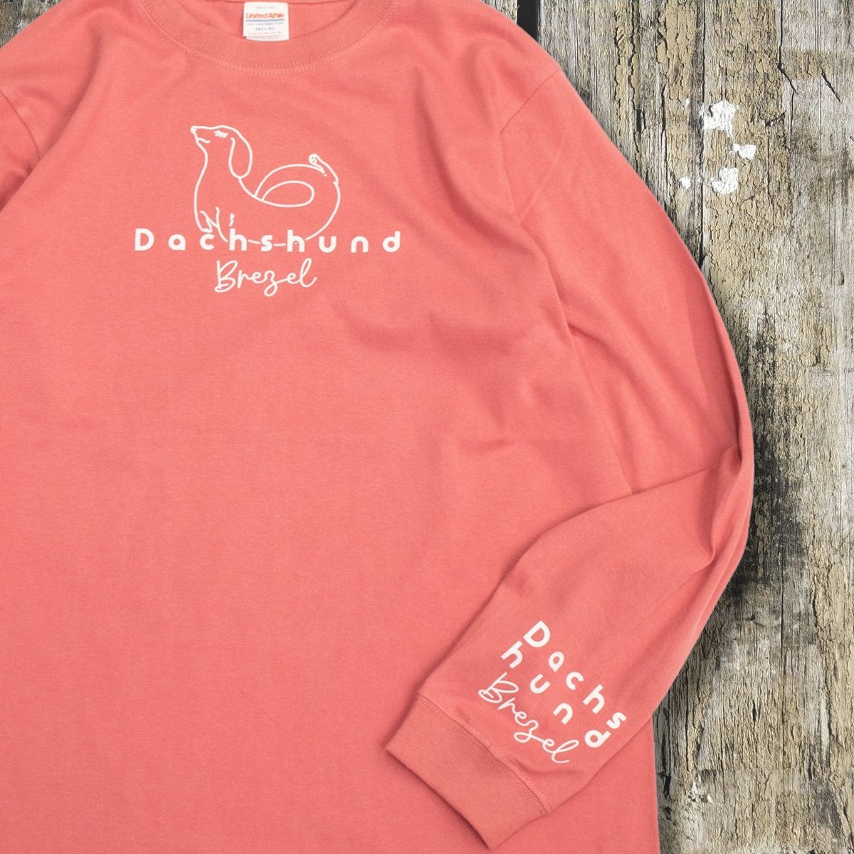 ダックスフンド プレッツェル ロングスリーブ Tシャツ | LOKAHi