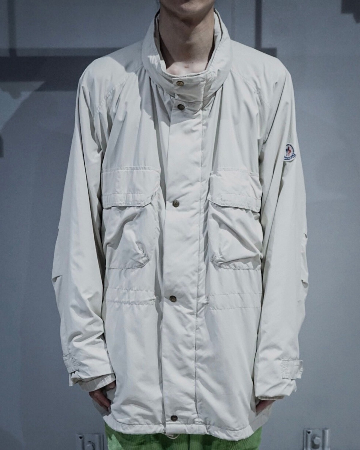 【add(C)vintage】“MONCLER” Various Gimmick Loose Stand Collar Jacket ...