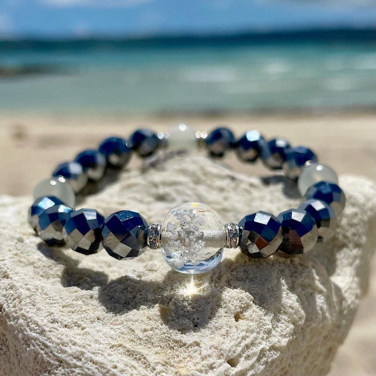 【再販売!!】パワースポット一人旅オリジナルブレスレット【太】★★『琉球龍神お守りブレス』★★ | hitoritabi