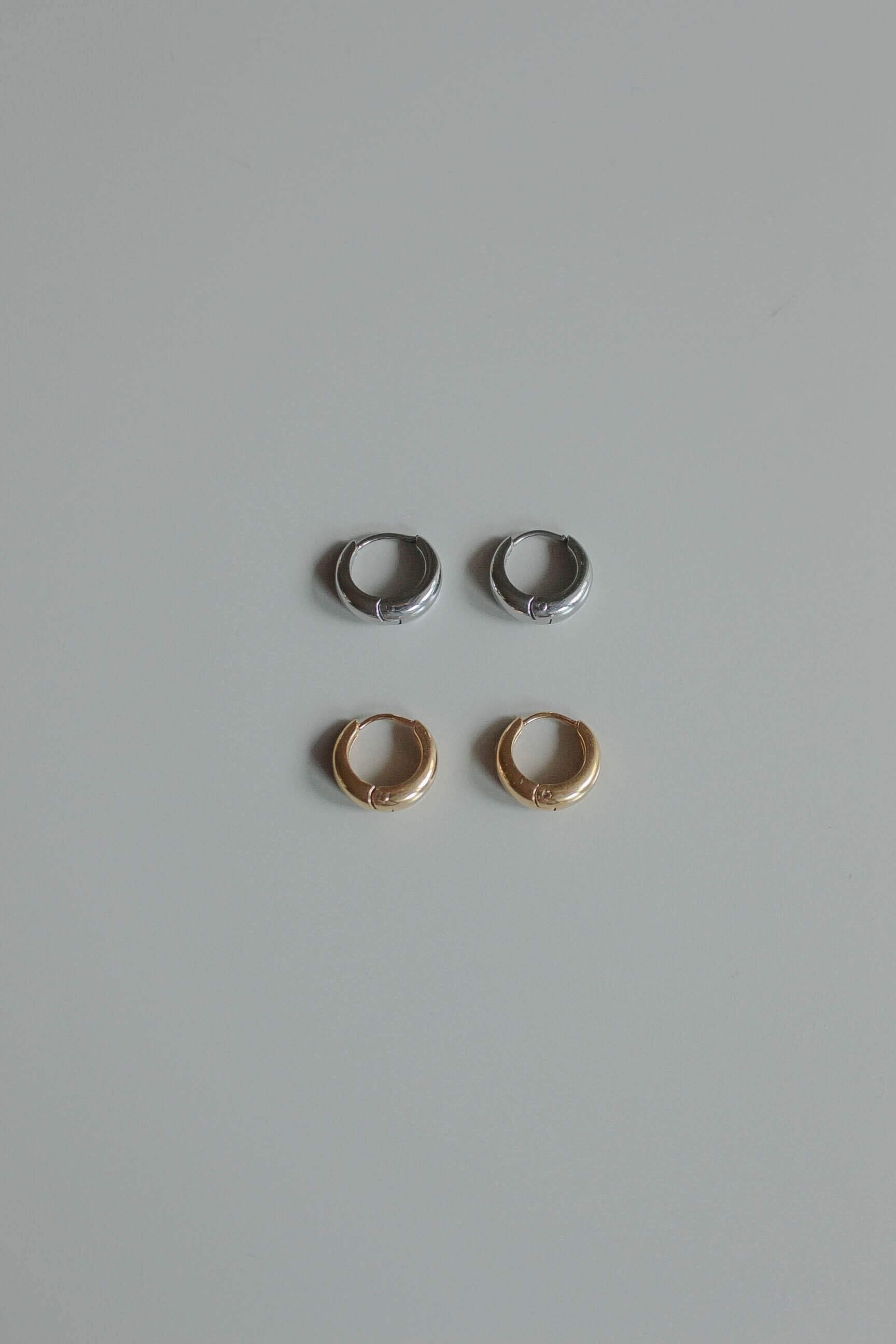 5/31(sat)新色発売 Mini Drop Hoop Pierce | 金属アレルギー対応のアクセサリー ebine