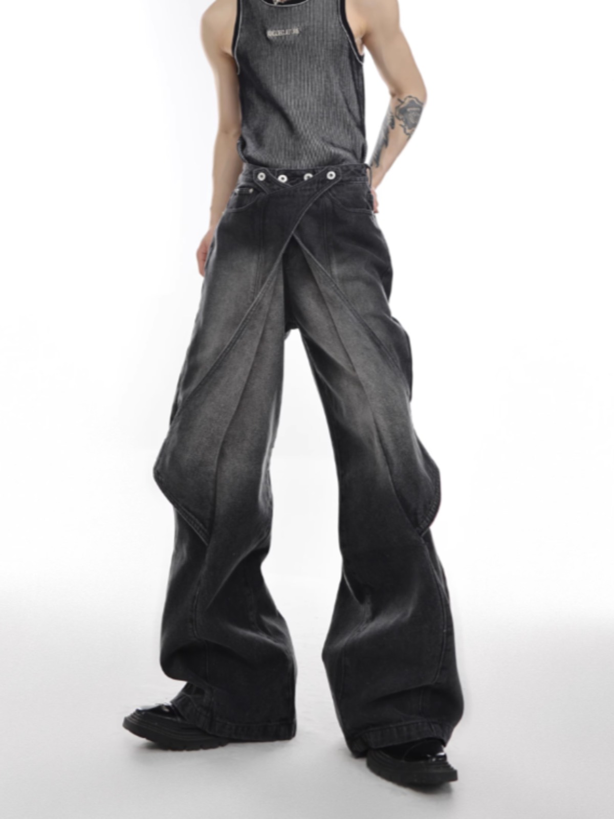 ArguE cultureE ダメージウォッシュデニム | EZ fashion