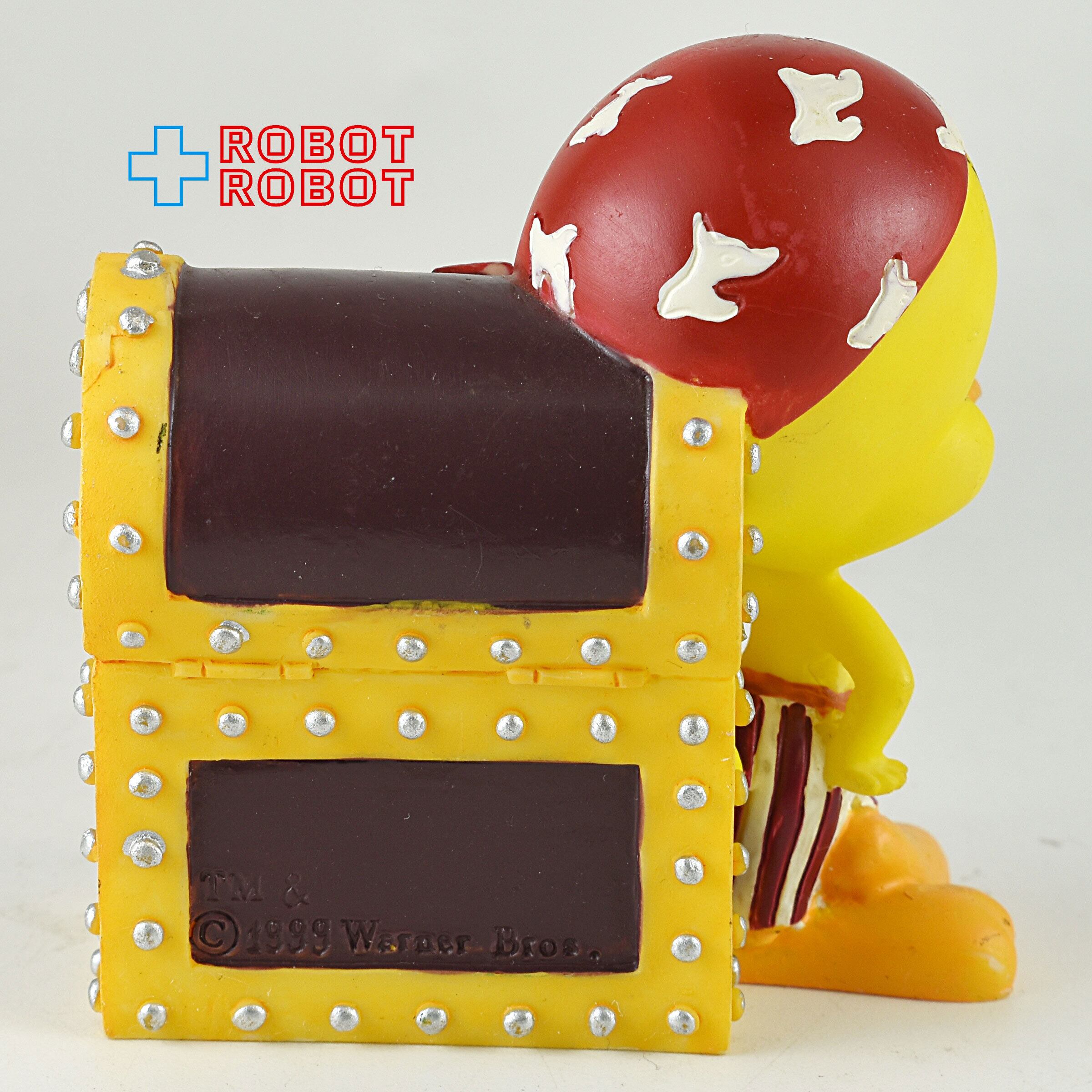 ルーニー・テューンズ トゥイーティー 海賊 w/宝箱 ミニフィギュアリン | ROBOTROBOT