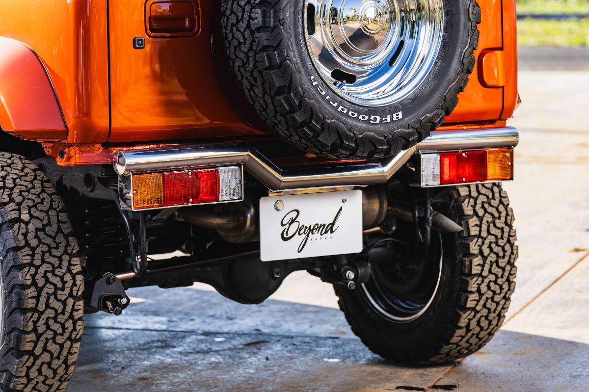 Liberte 64/74 Rear Bumper (Chrome) | BEYOND JAPAN global