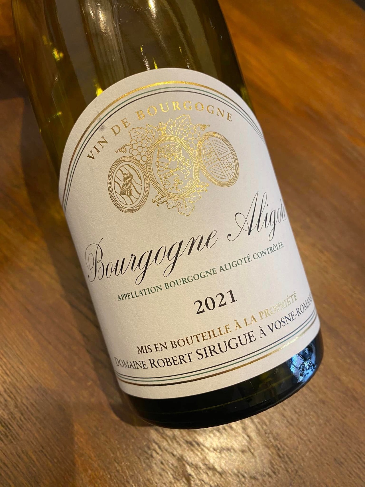 Bourgogne Aligote 2021 Robert Sirugue | WA-KU wine