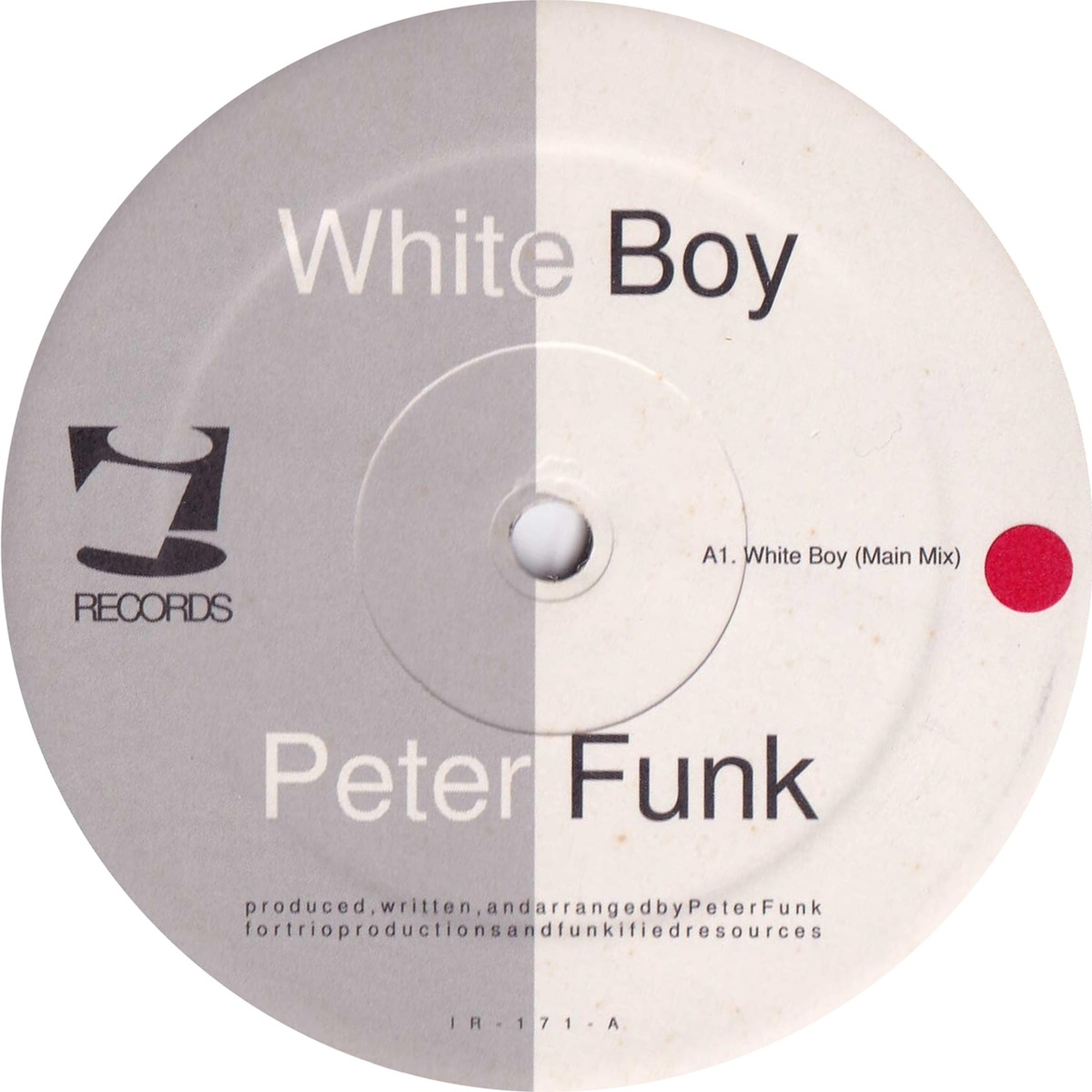 Peter Funk – White Boy | First Floor Records / Used House vinyl select shop