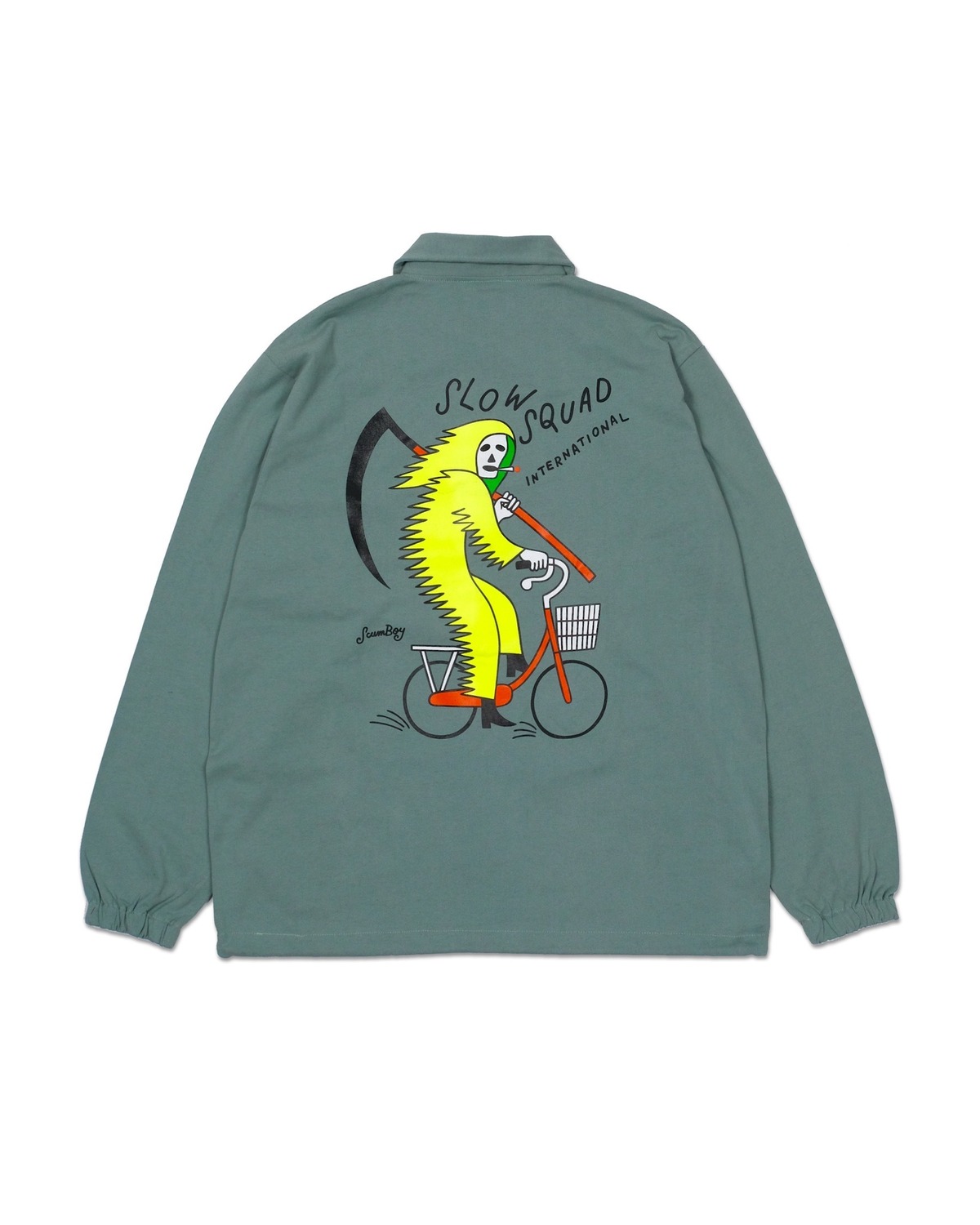 Slow Squad Internatinal “Heavyweight Cotton Jersey Jacket” | MESS CRIB ...