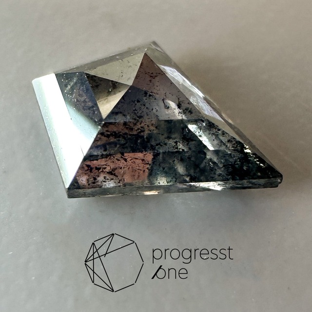 ソルトアンドペッパーダイヤモンド0.49ct | progresstone