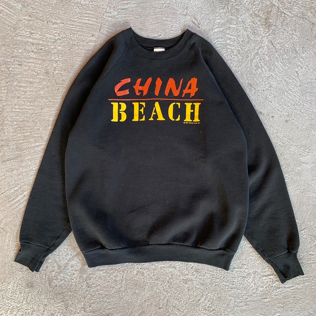 CHINA BEACH sweat shirt 80's | kenzai.depot