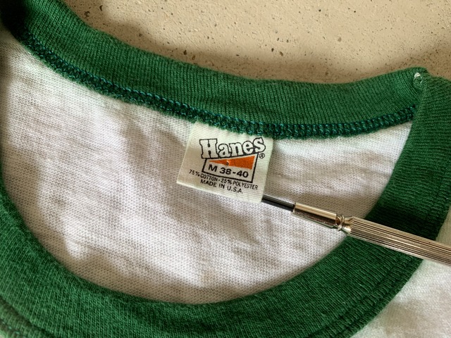 70s Hanes Ringer T shirt | ohal vintage&remake