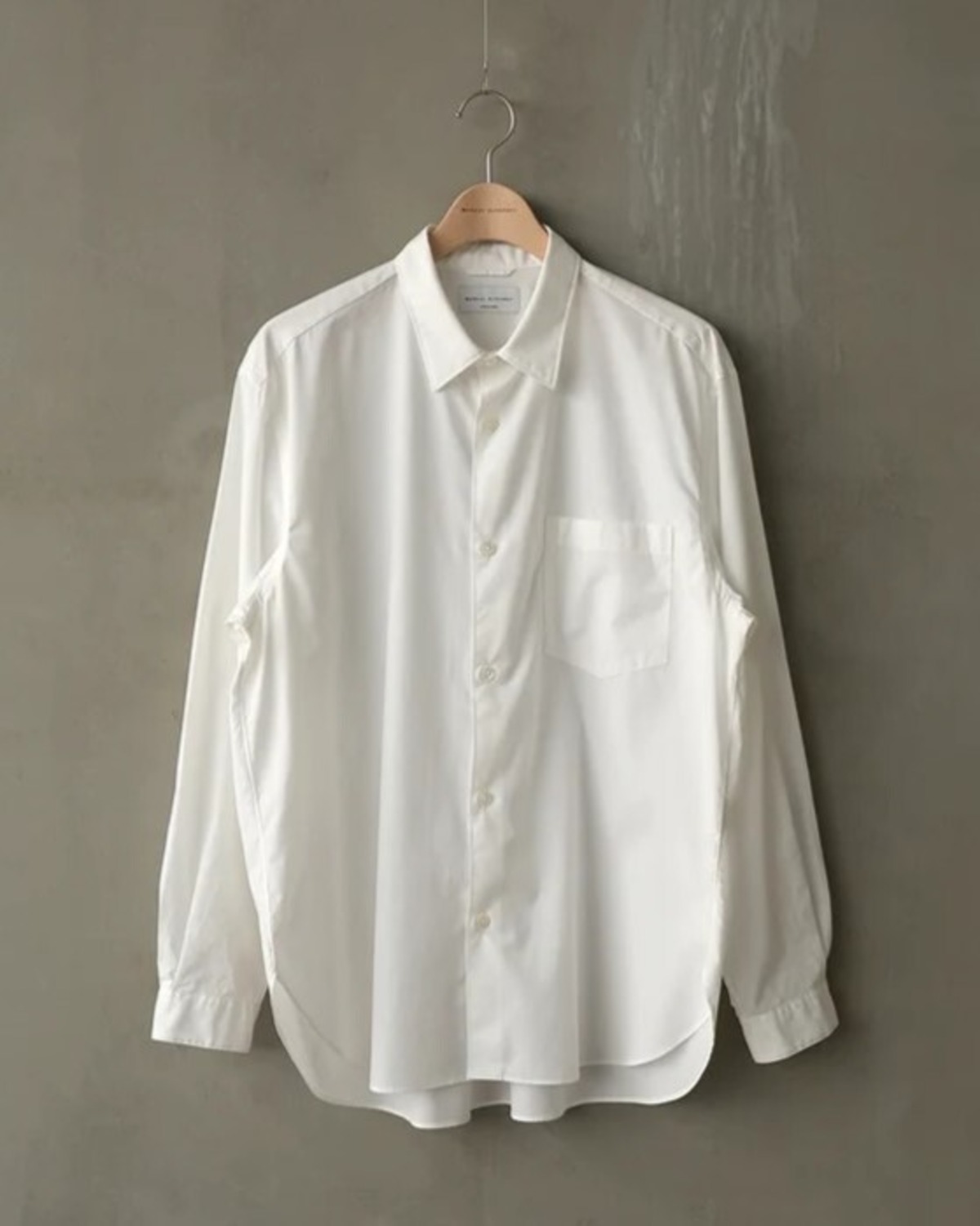 manualalphabet(マニュアルアルファベット) SUPIMA POPLIN WIDE RC SHIRTS | サウスオレンジ｜メンズ ...