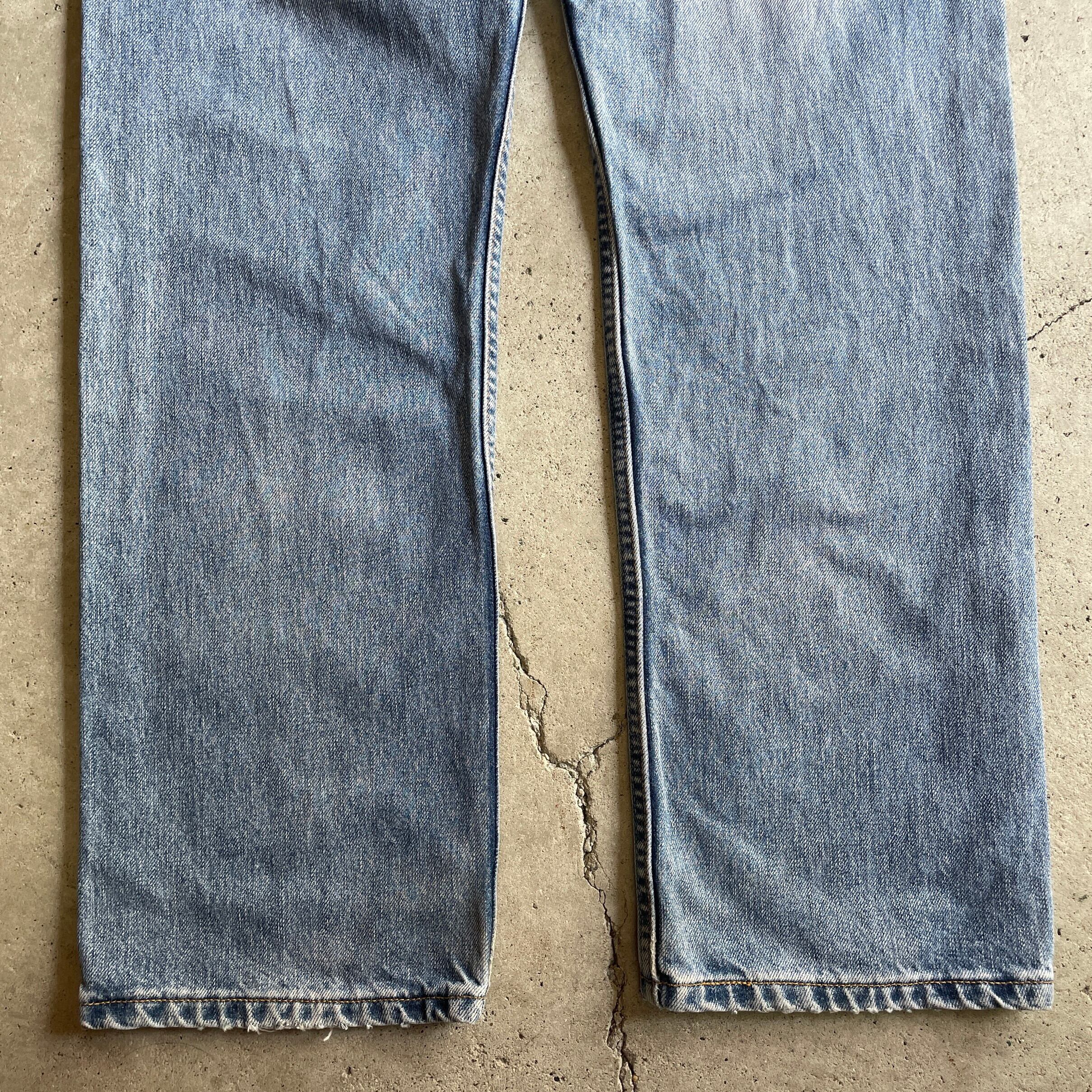 00年代 Levi's リーバイス 505 ストレート デニムパンツ メンズW33 古着 00s ヴィンテージ ビンテージ USA企画 【デニムパンツ】【PS2307P】【CS2312-AL2 ...