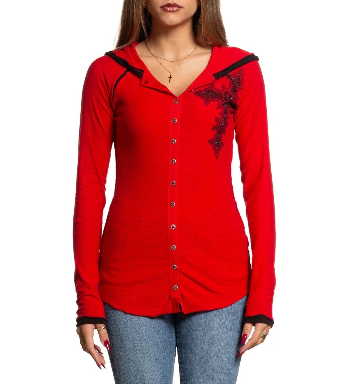 アフリクション / Affliction Elitist Button-Up Hoodie | Affliction Store ...