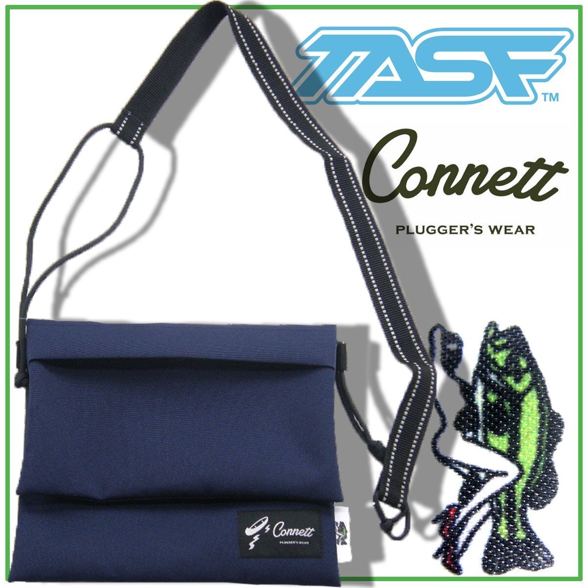 Keritory × TASF × Connett / ケリトリー タスフ コネット CORDURA ツールバッグ 日本製 リフレクター ...