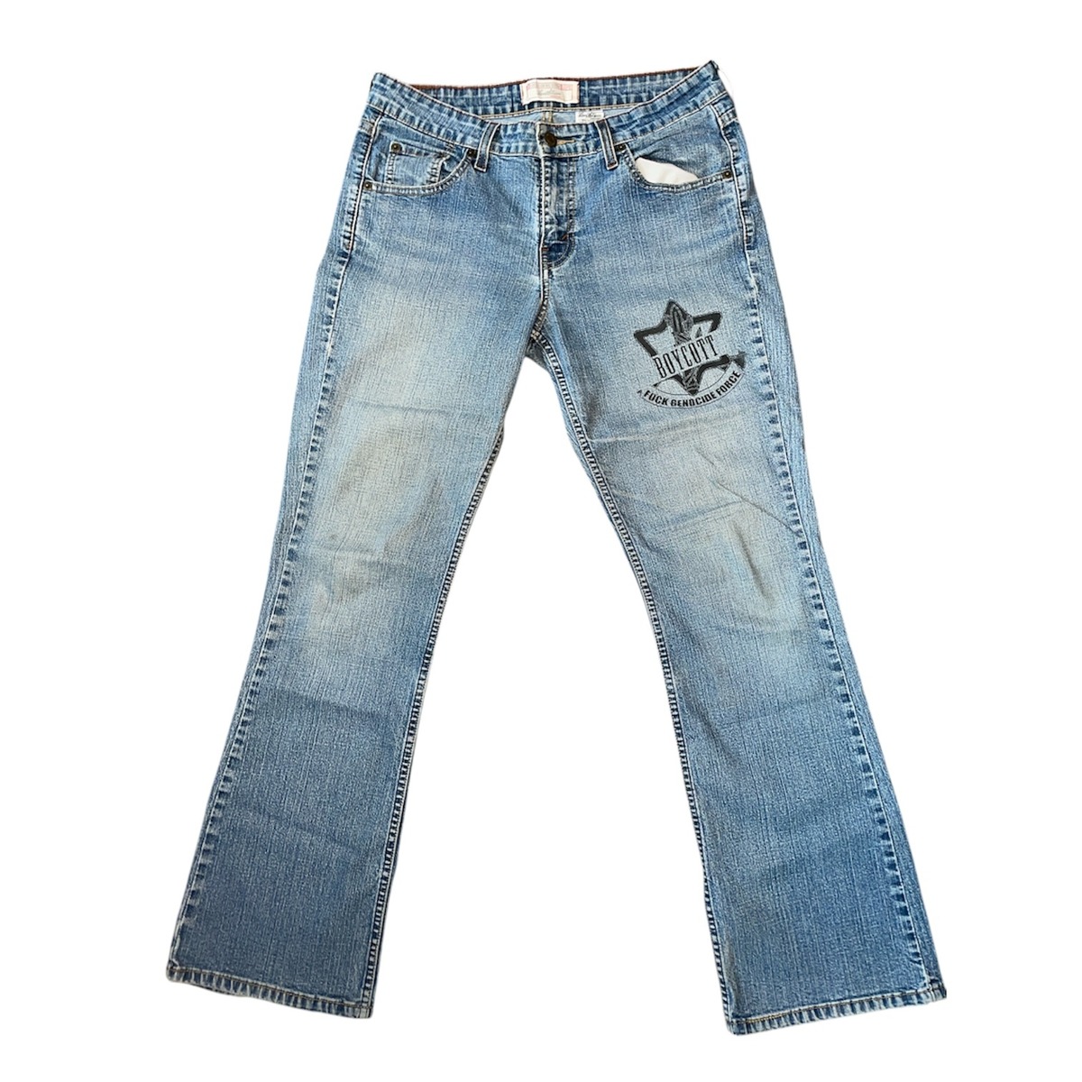 IDF BOYCOTT DENIM PANTS Ladies L-XL | dannyjin base