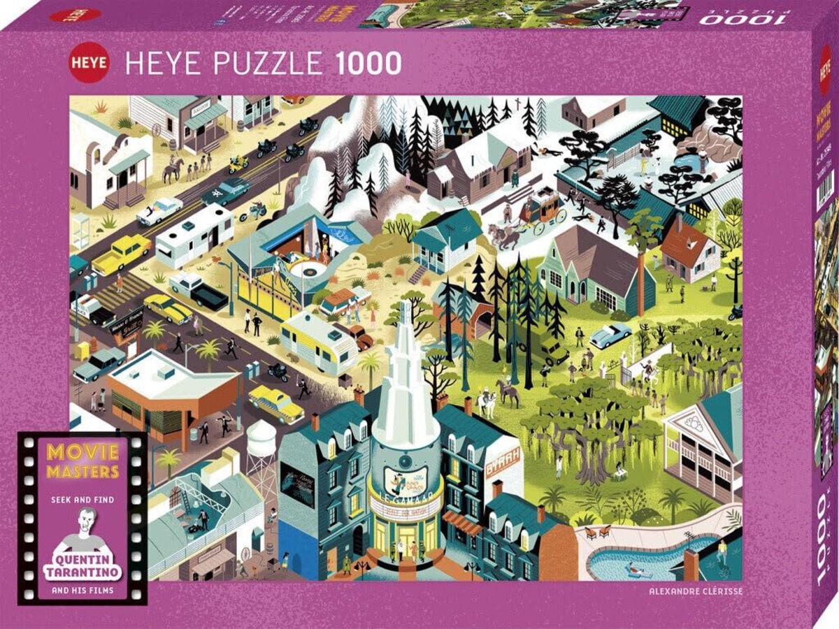 Tarantino Films Puzzle 1000 Teile | loop0707
