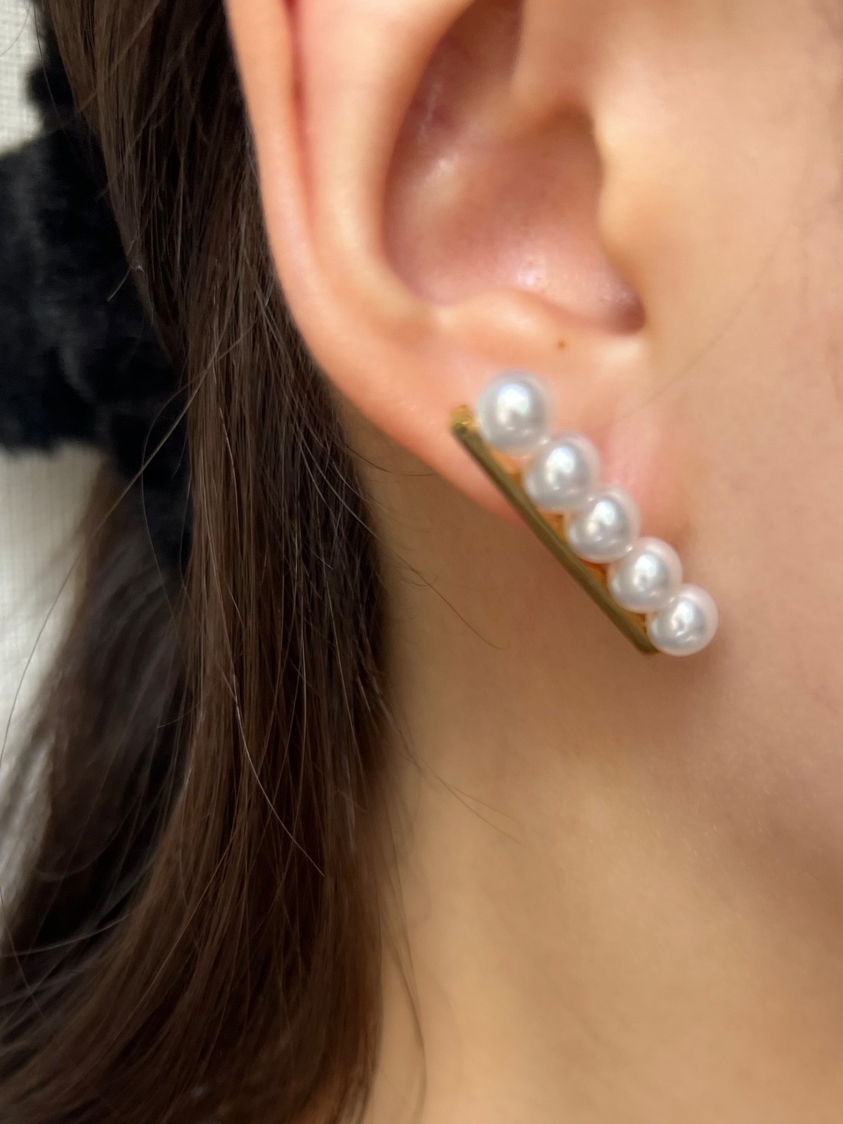 Pearl line pierce | Larme.