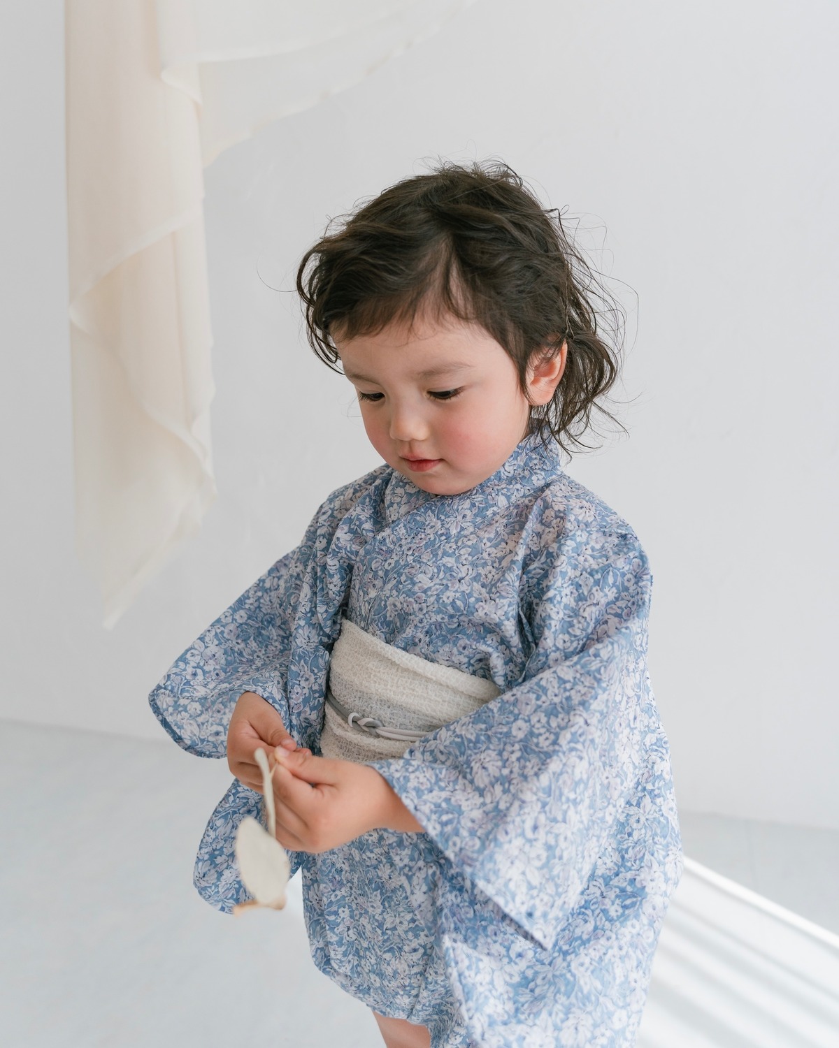 bluebell yukata june -little closet- collaboration | HANA originals