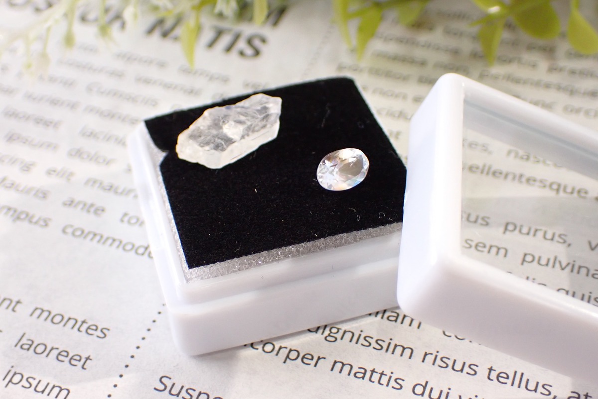 【原石セット】アンデシンラブラドライト 0.51ct/1.91ct [C2‐641] | differencee(ディファレンシー)