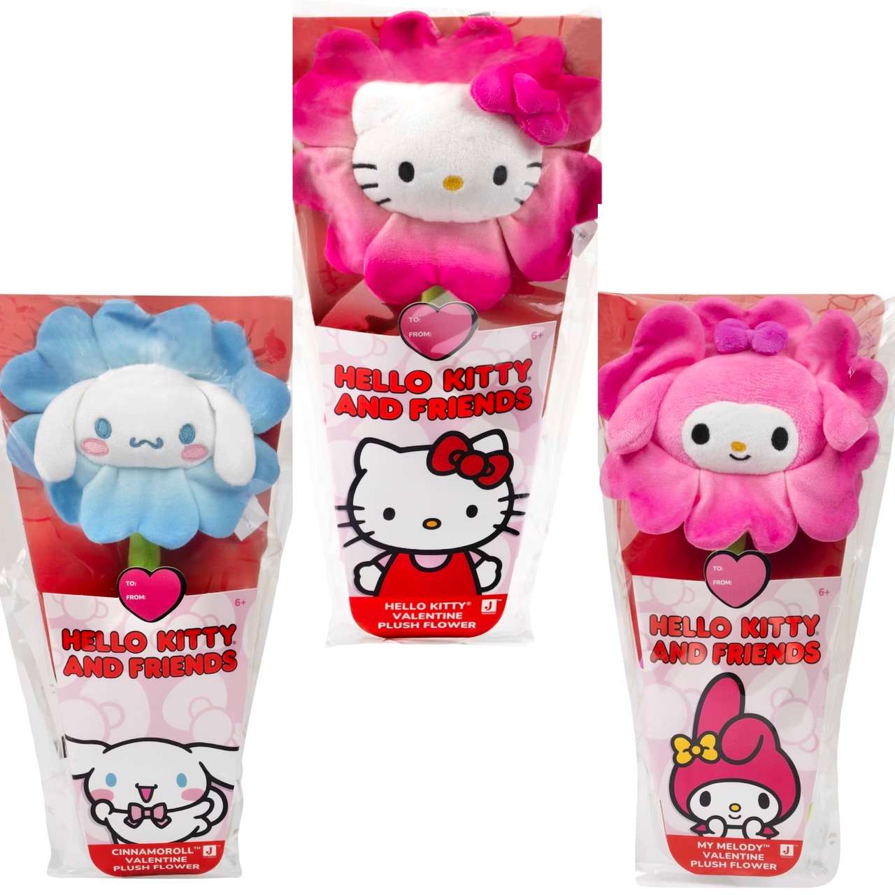 ＜予約商品＞ Hello Kitty & Friends ハローキティ お花 ブーケ ぬいぐるみ マイメロディ シナモロール アメリカ ...