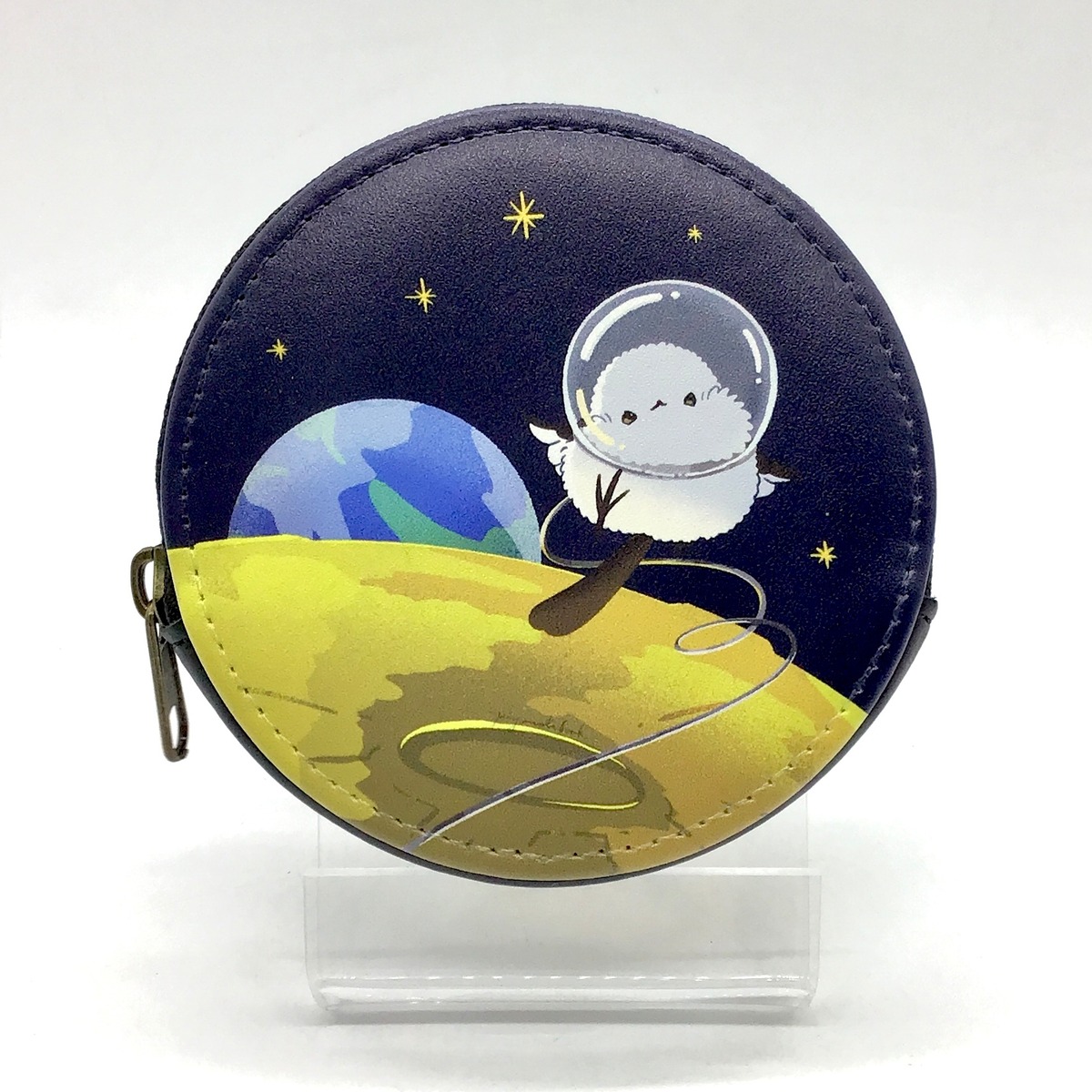 【ぴよ手帖】シマエナガの宇宙飛行士コインケース | HOW HOUSE