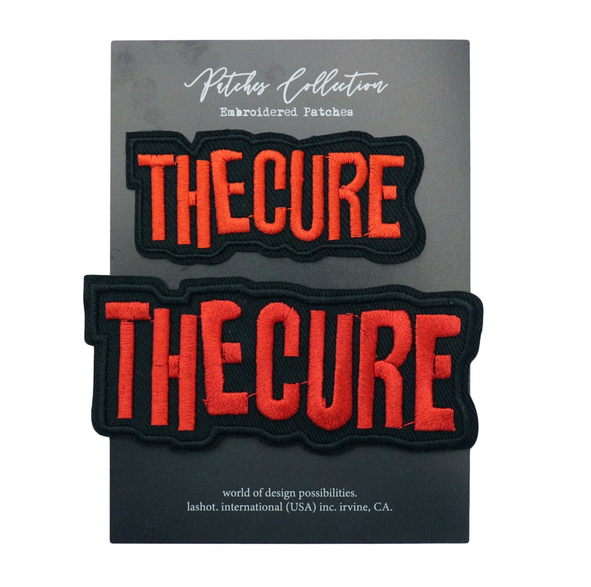 Patches Collection The Cure 2pcs Iron Patches | mingus