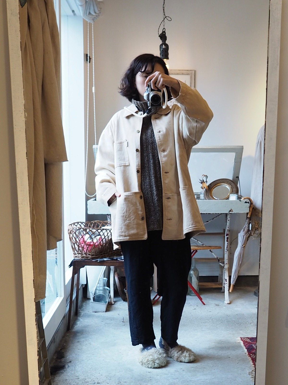 1990's Made in USA nada nuff cover all style jacket | FESTINA LENTE