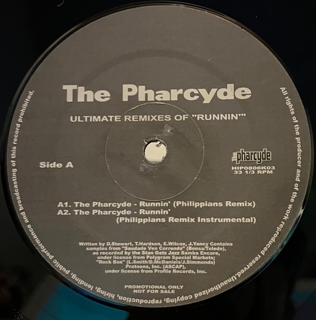 The Pharcyde – Ultimate Remixes Of "Runnin" (12") | oleo Records