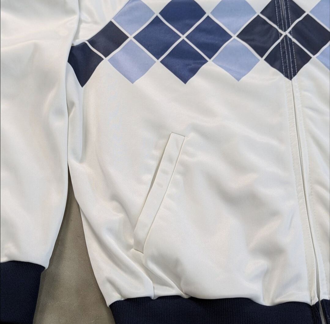 80s adidas argyle pattern track jaket 小岩店 | What'z up 80s adidas argyle pattern track jaket 小岩店 | What'z up