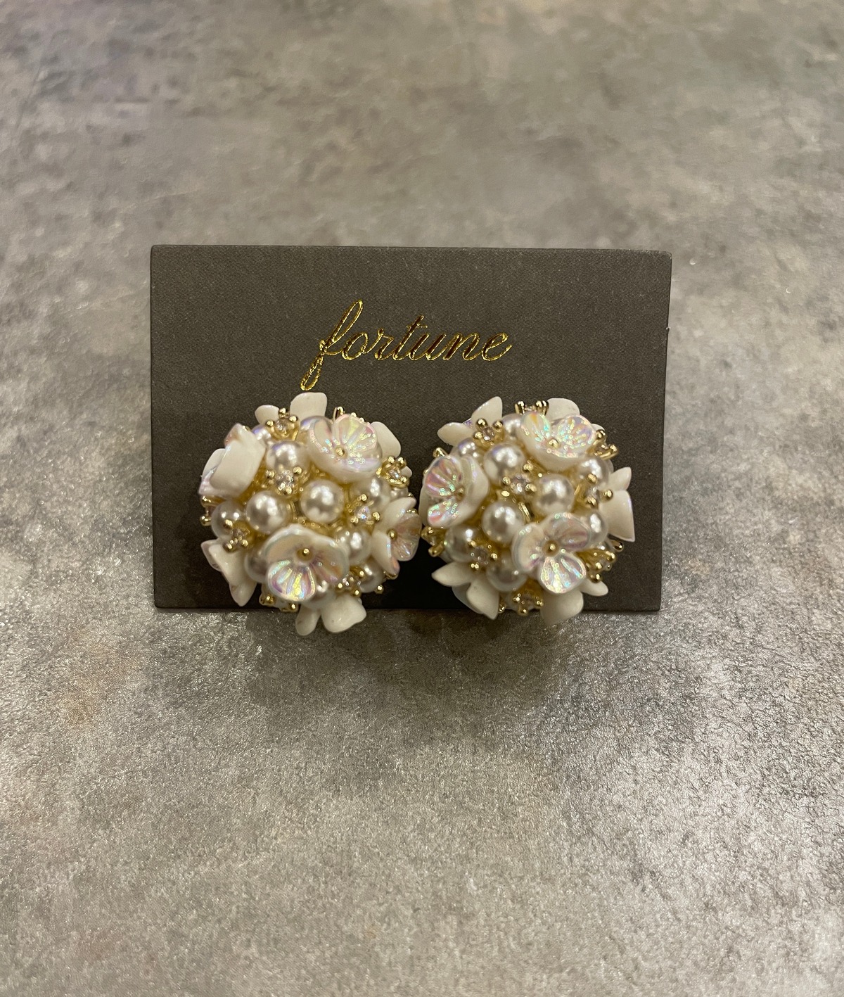 【outlet】Petit bijou fleur pierce | fortune12