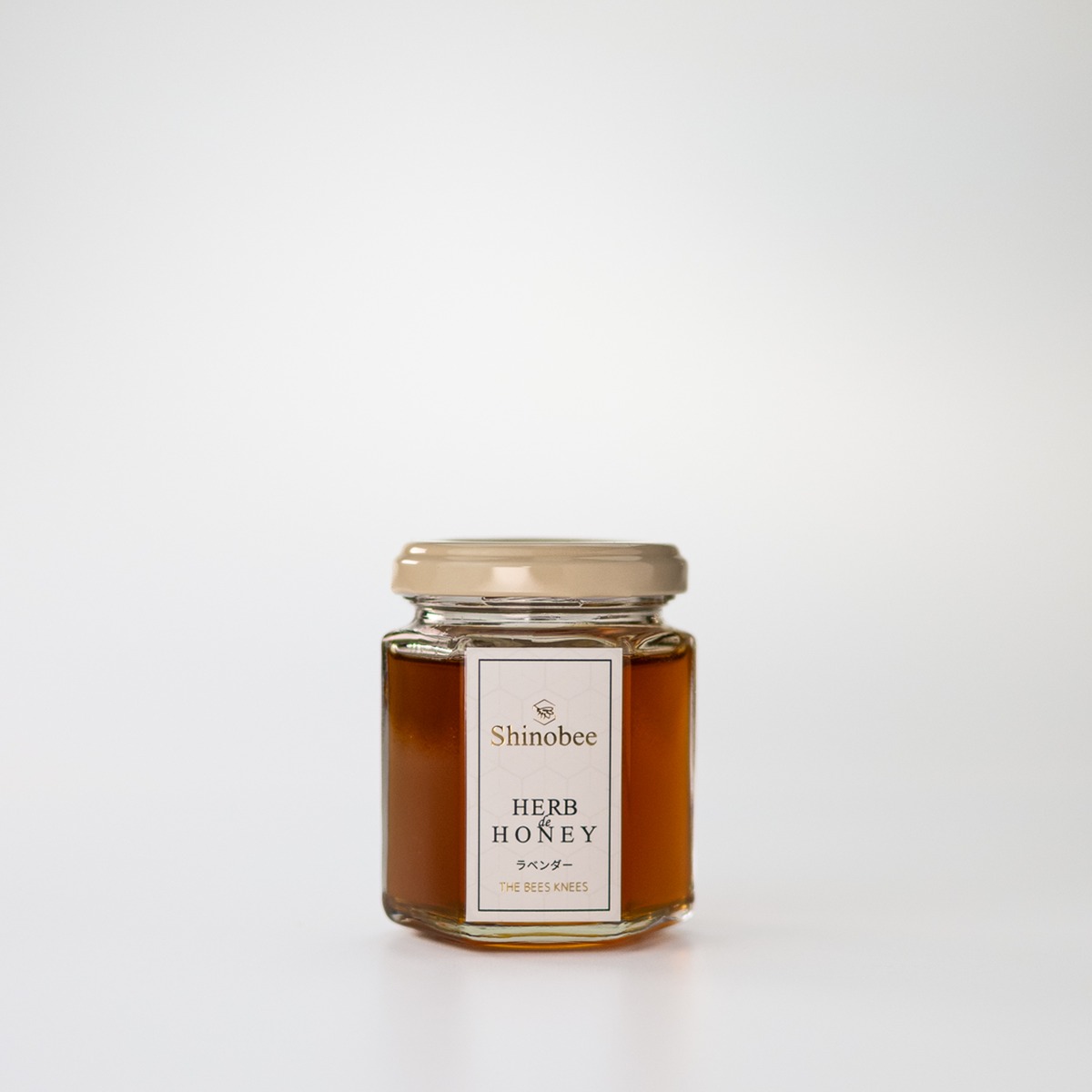 ラベンダー〈フローラル〉ハーブはちみつ 125 g | 養蜂家の生はちみつ（非加熱•無添加）／厳選蜂蜜｜Shinobee Honey