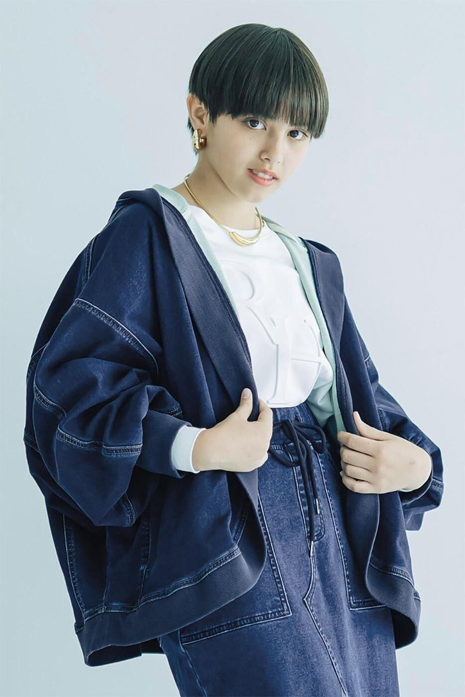 INDIMARK インディマーク ジーンズ サイドベンツ デニム インディゴ