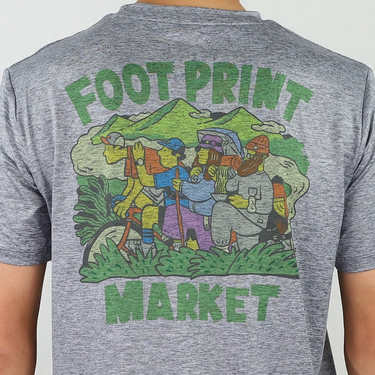 STAMP DAILY TEE (FOOT PRINT) | STAMP Run&Co