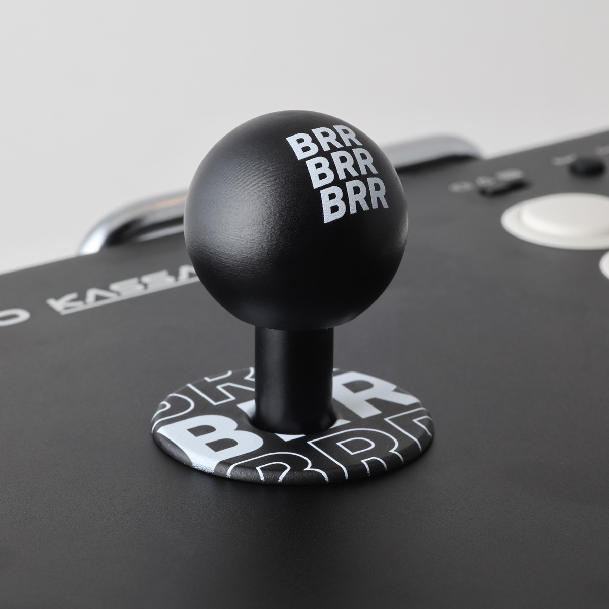 Silky Touch | Lightweight Lever Ball | M | Black | White LOGO | KASSAI ...