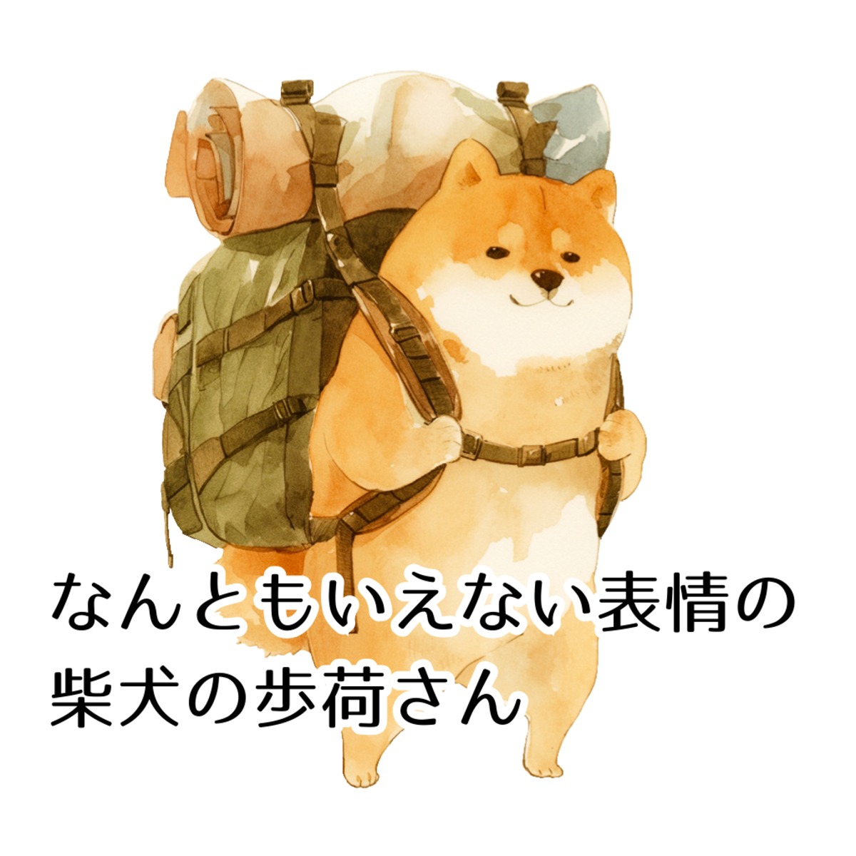 なんともいえない表情の柴犬の歩荷さん 全21種類（差分なし） 商用利用OK 【世界で一番安いキャラ販売】 | I Love TRPG