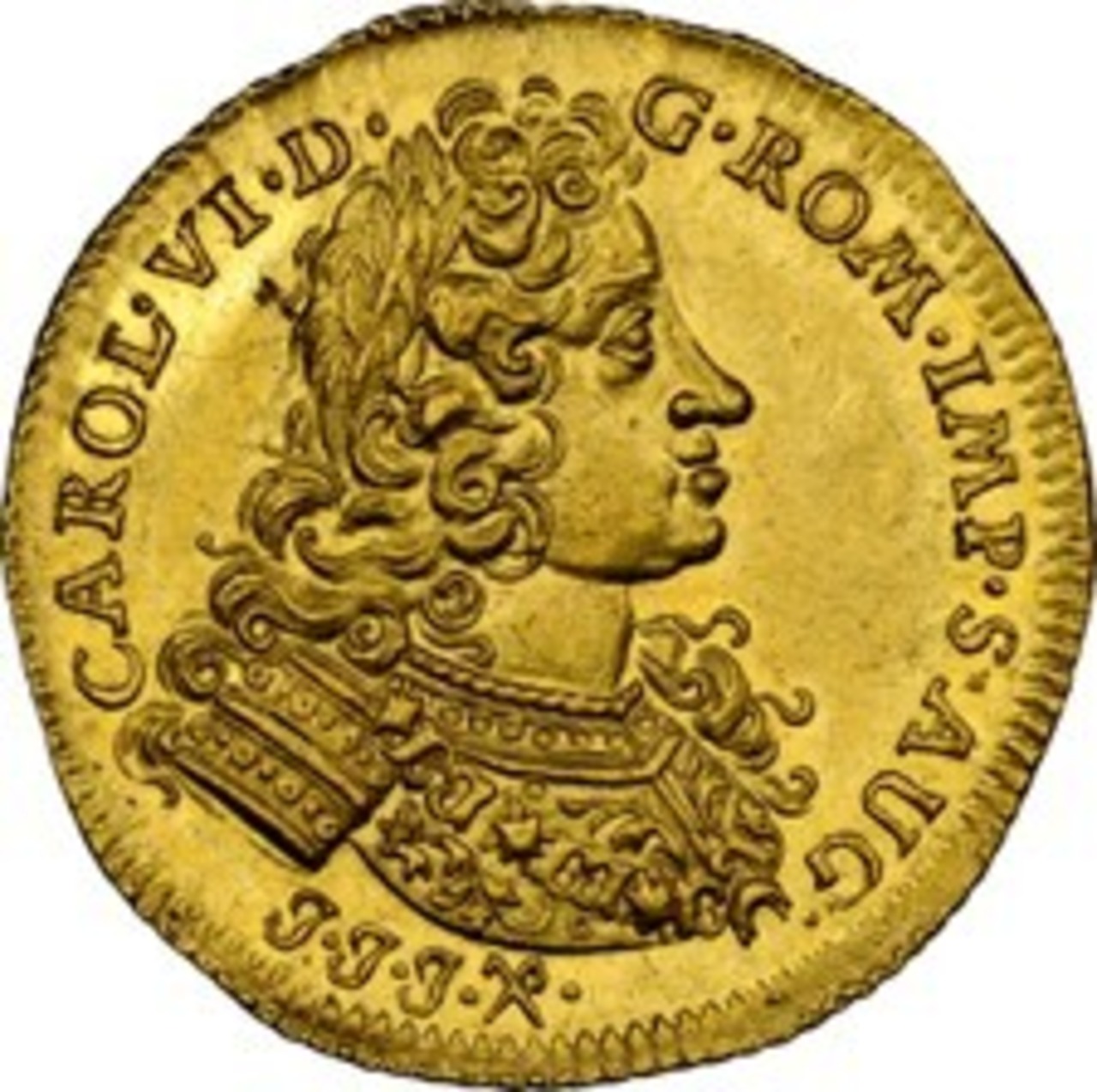 NEW!!★NGC最高鑑定！残存数たった1枚の希少金貨★1730年 神聖ローマ帝国自由都市ルーベック ダカット金貨 NGC MS62 ...