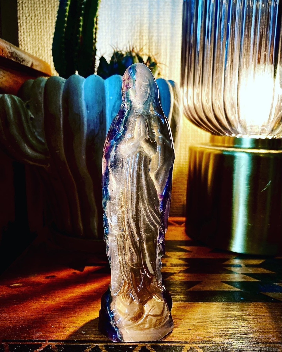 Power Stone Fluorite Mary L size Maria A | Heimer’s