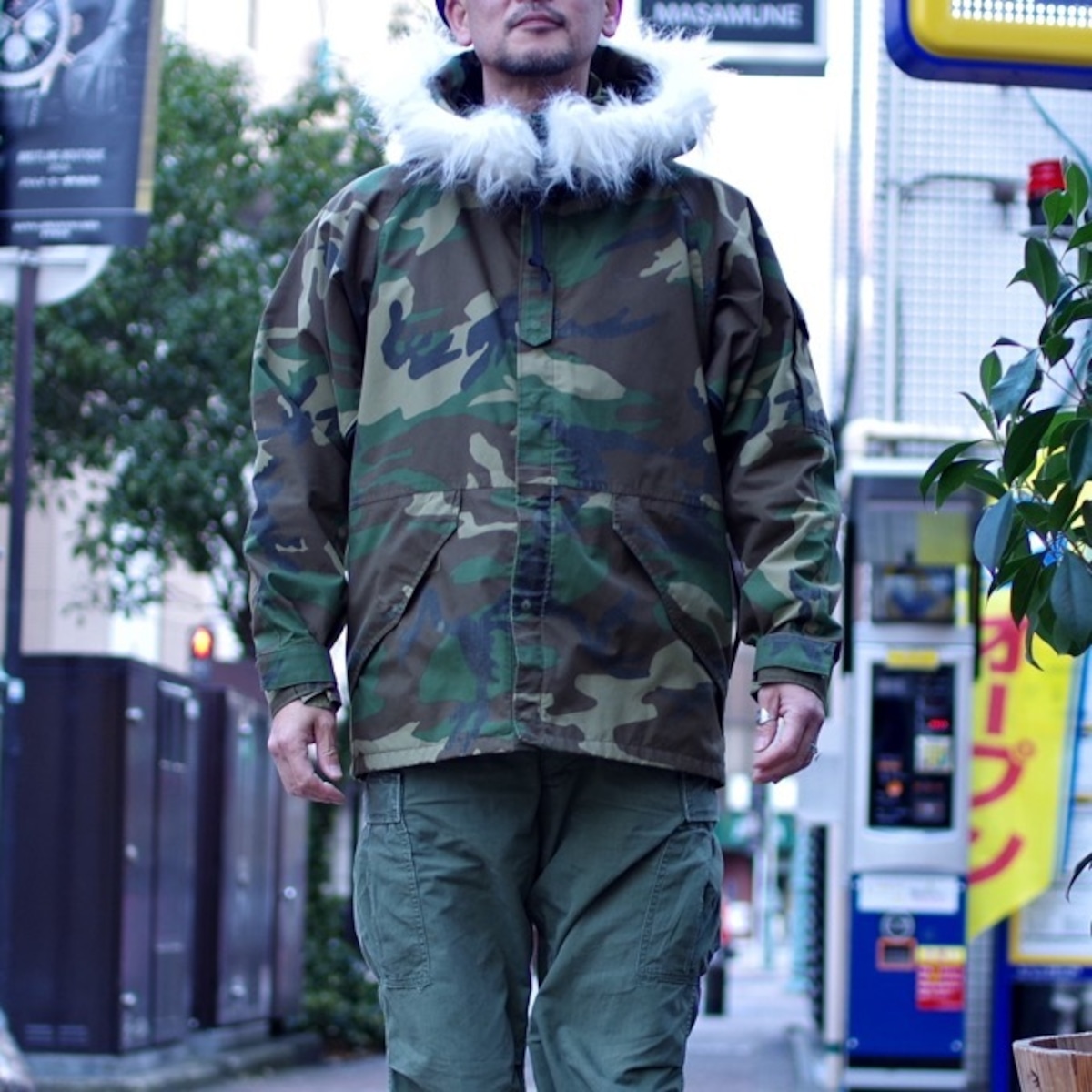 1990s US Army GEN1 ECWCS Gore-Tex Parka / 米軍 ゴアテックス パーカー RUFF付き(ファー) 古着 ...