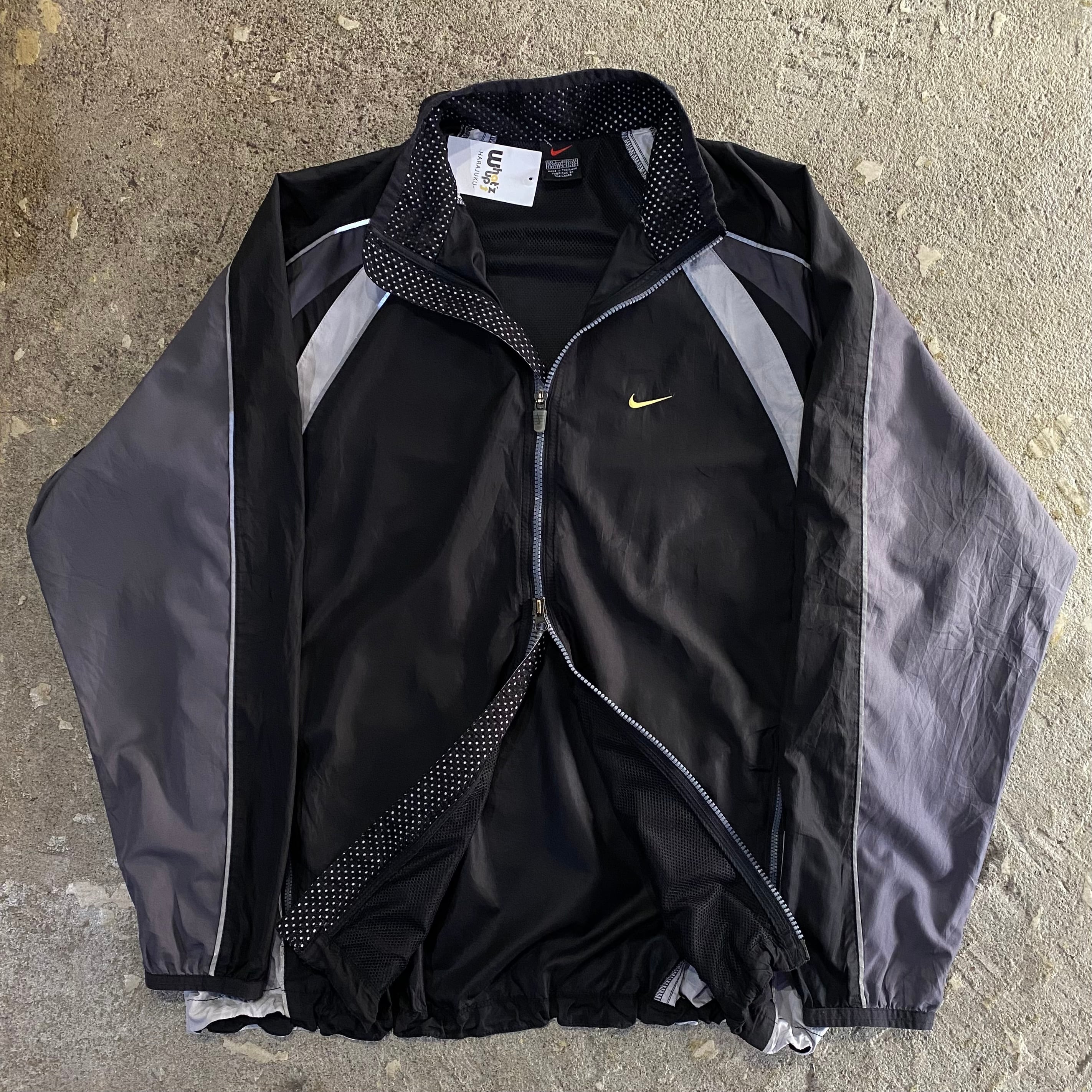 00s NIKE "reflector" double zip nylon jacket【仙台店】 | What’z up
