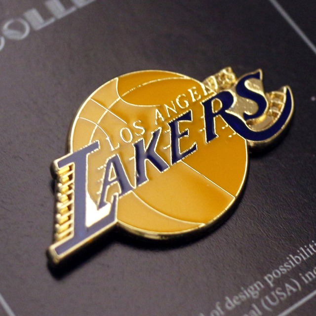 Pin Collection NBA Team‎ Los Angeles Lakers Pins Pin Badge | mingus