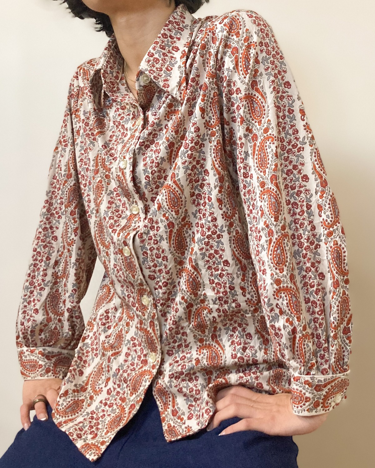 RHODES CALIFORNIA paisley shirt | yakayaka