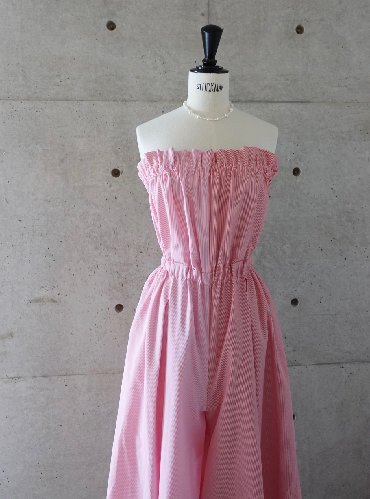 Wide-leg jumpsuits/Pink×Red | J.N.Hearts