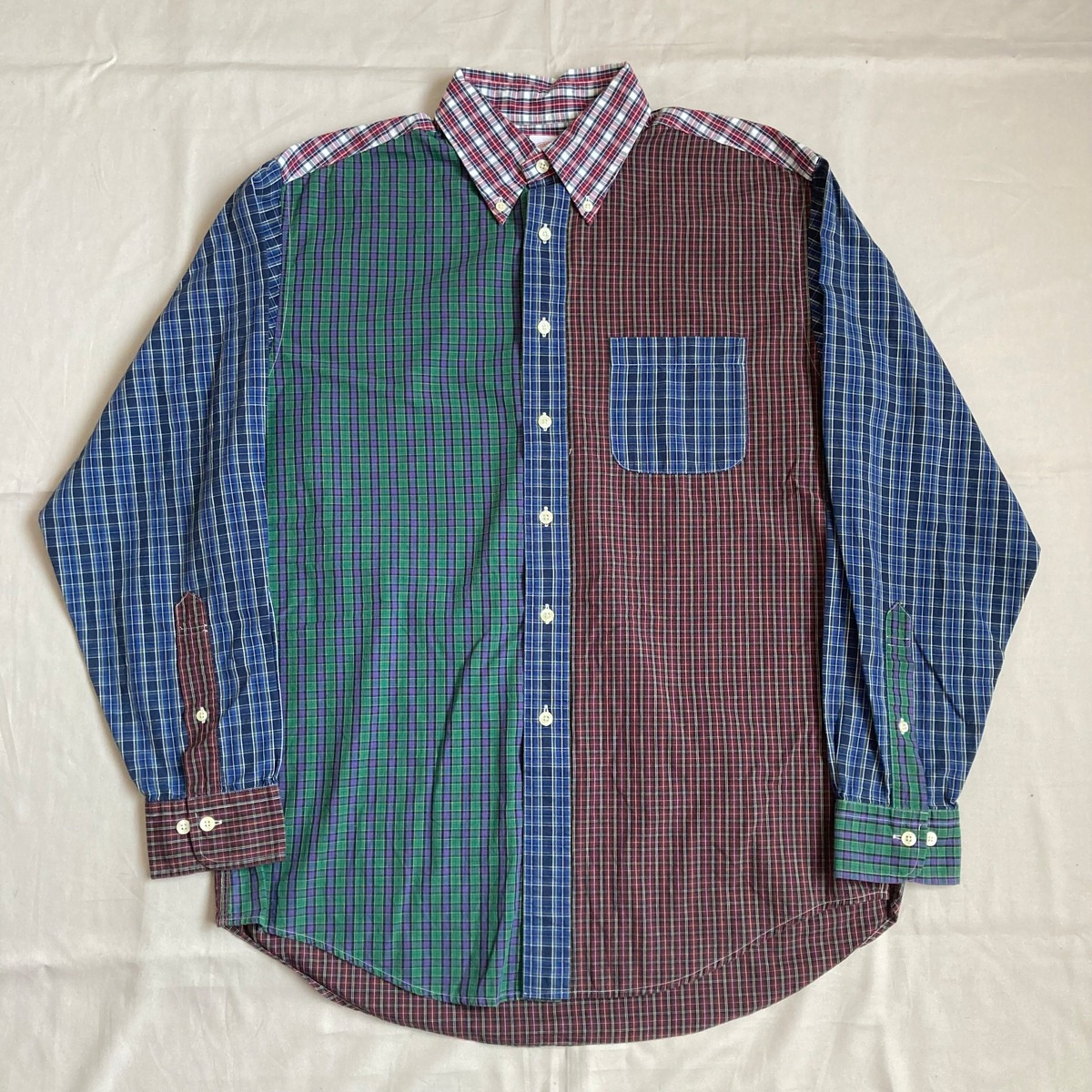 BROOKS BROTHERS crazy pattern shirt 90s | 古着屋 極楽家