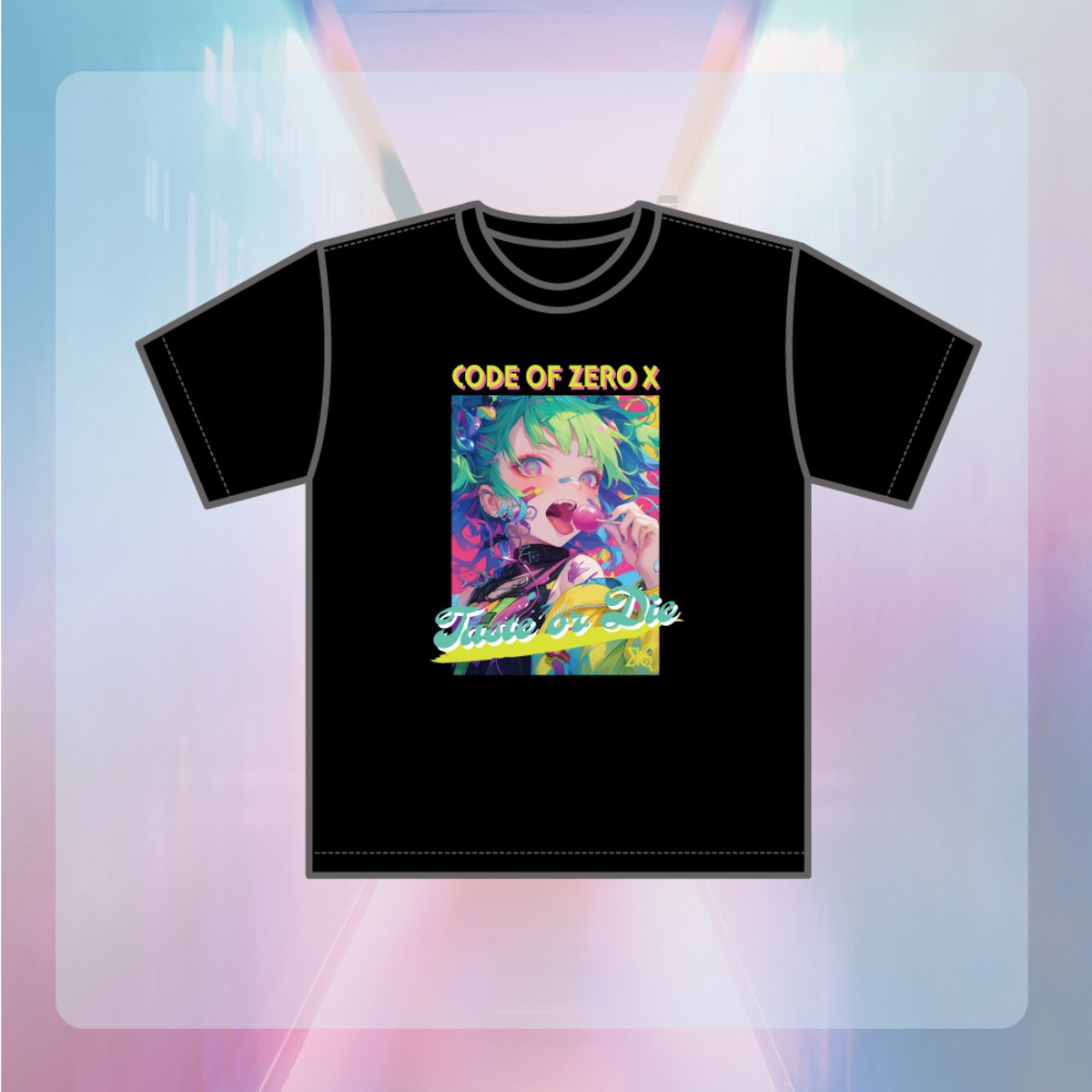 Taste or Die T-shirt XL | CODE OF ZERO